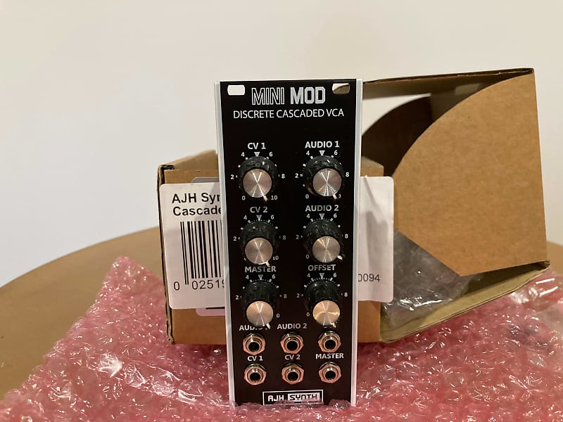 AJH Synth MiniMod VCA - Dark Edition | Reverb AJH Synth MiniMod VCA - Dark Edition | Reverb