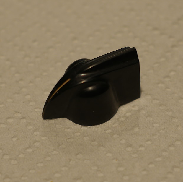 Gibson Chicken Head Knob 1970s Black | Reverb