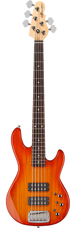 G&L Tribute Series L-2500 5-String Bass with Brazilian Cherry | Reverb