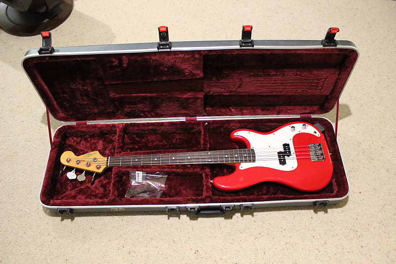 Vintage MIJ Rockson Precision P bass project & new DP Stage | Reverb