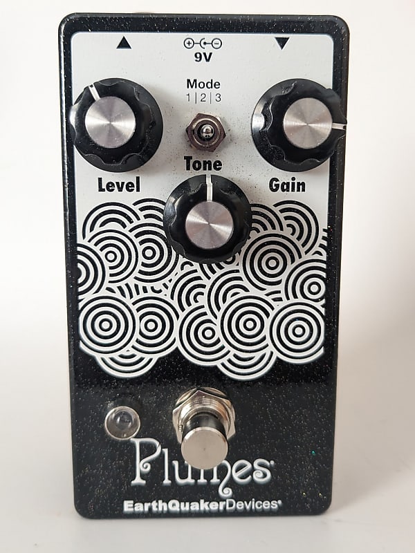 Earthquaker Devices Plumes, Black Sparkle Limited Edition w/ | Reverb