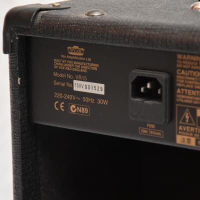 Vox VR15 Valve Reactor Amp | Reverb