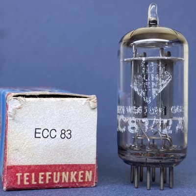 Telefunken ECC83 12AX7 • Strong NOS Readings 100%/142%mA | Reverb