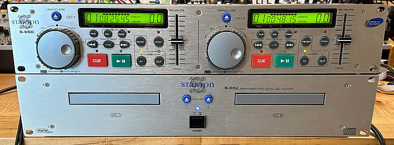 Stanton S-550 dual CD player with remote controller, | Reverb