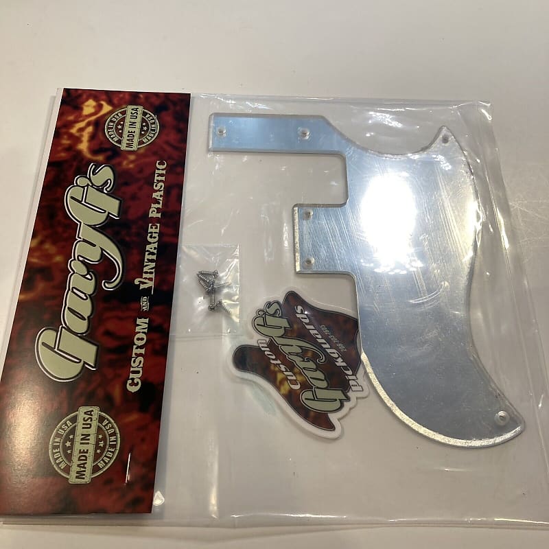 Chrome Mirror Acrylic Pickguard for Epiphone SG Special P-90 | Reverb