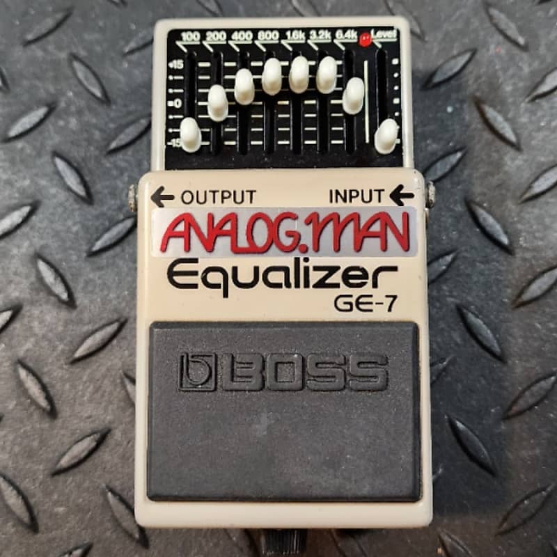 Analogman Boss GE-7 Graphic Equalizer Pro Mod EQ Taiwan | Reverb UK