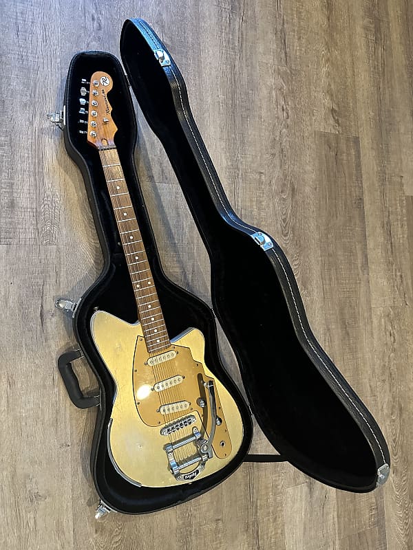 Reverend USA Made Aluminum Top with factory relic finish by | Reverb