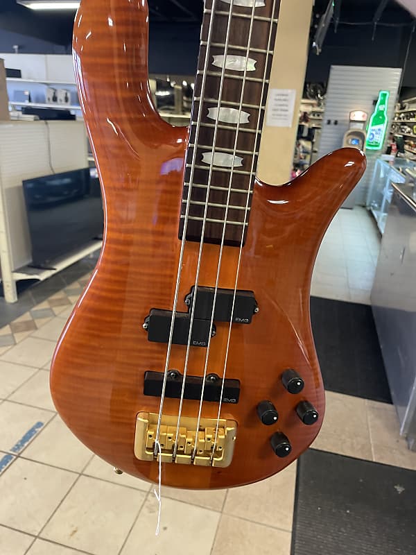 Spector NS-CR4 1999-2000 - Natural Trans Figured Maple | Reverb