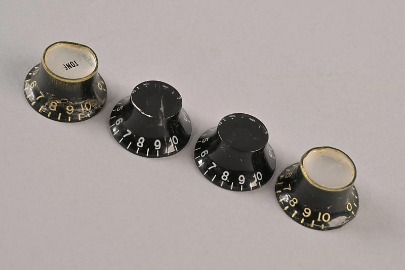 1971 Vintage Gibson Les Paul/SG/ES Reflector Knobs | Reverb Australia