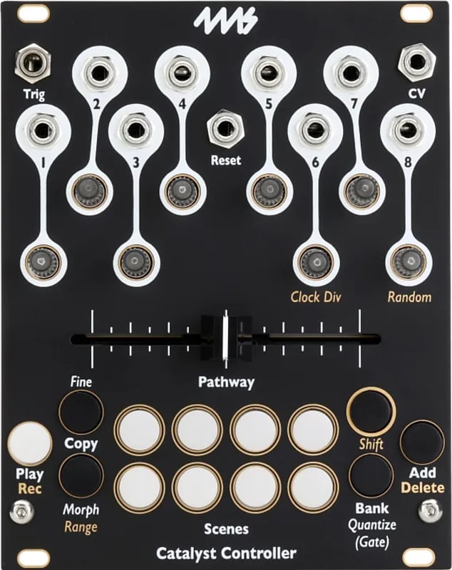 4MS Catalyst Controller Eurorack Synth Module, Black | Reverb