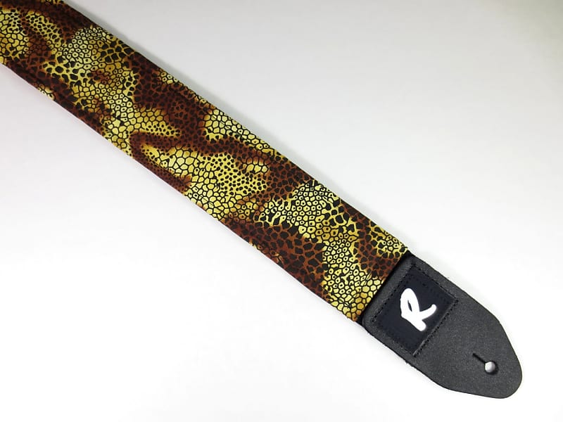 Snakeskin Guitar Strap | Reverb