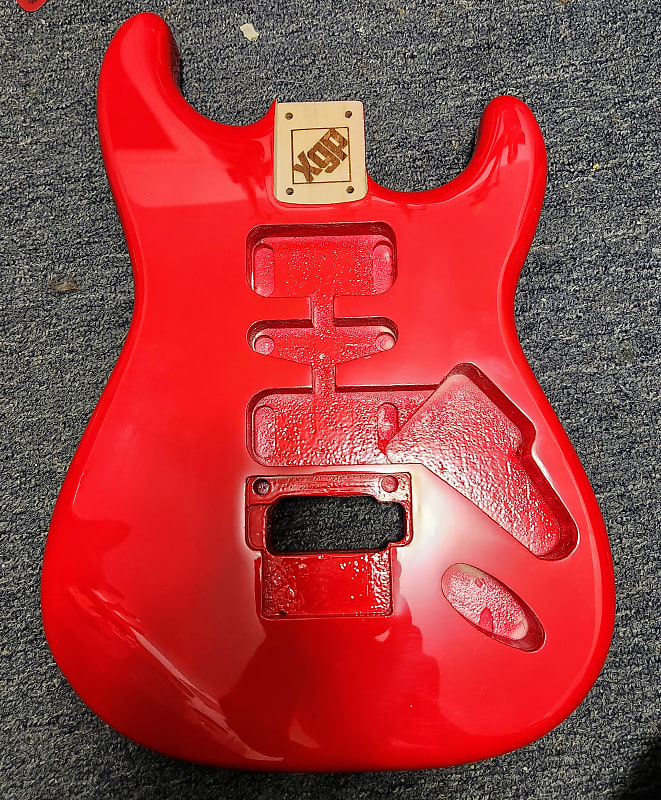 XGP Strat body with recessed Floyd 2024 - Astro Red | Reverb