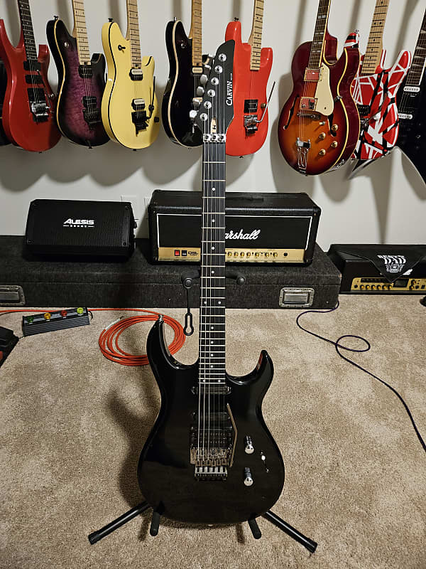 Carvin DC135 HSS Floyd Rose Black | Reverb