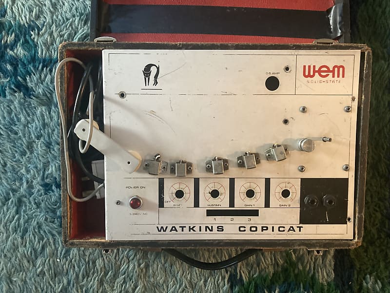 Wem Watkins Copicat Tape Delay | Reverb UK
