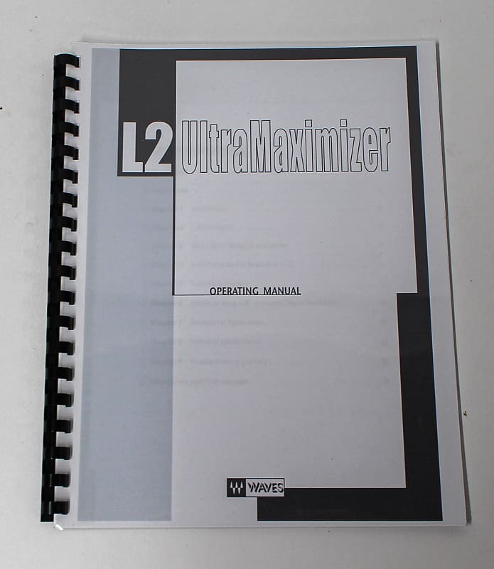 Waves L2 UltraMaximizer Mastering Compressor / Limiter Rack - | Reverb