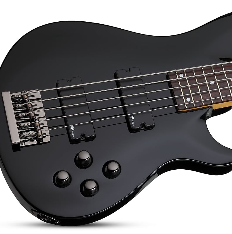 Schecter SGR C-5 Bass 2022 Satin Black | Reverb