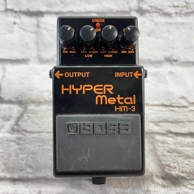 Used: Boss HM-3 Hyper Metal Distortion Pedal | Reverb