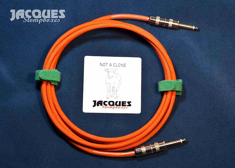 Jacques 'Orange Bell' guitar cable 2.5 meters 2024 | Reverb