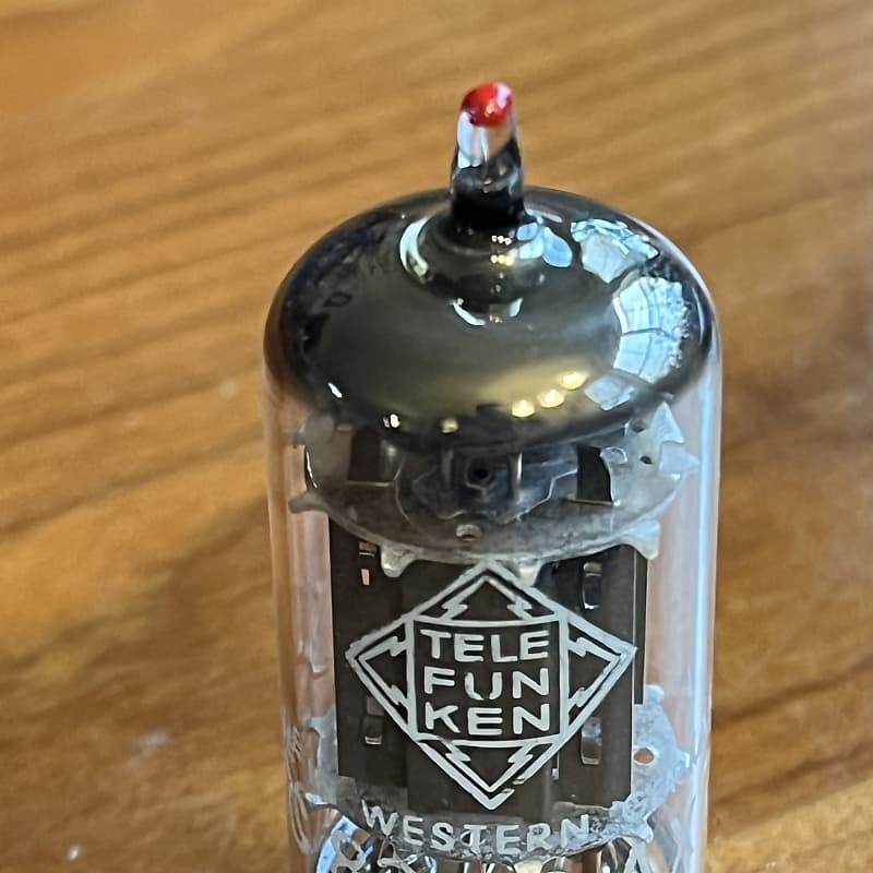 Red Tip Telefunken 12AX7/ECC83 Smooth Plate Vacuum Tube | Reverb