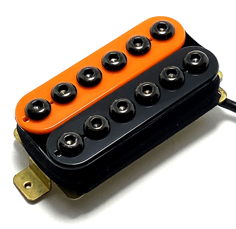 Dragonfire Zebra Crusader Bridge Position Humbucker Pickup, | Reverb