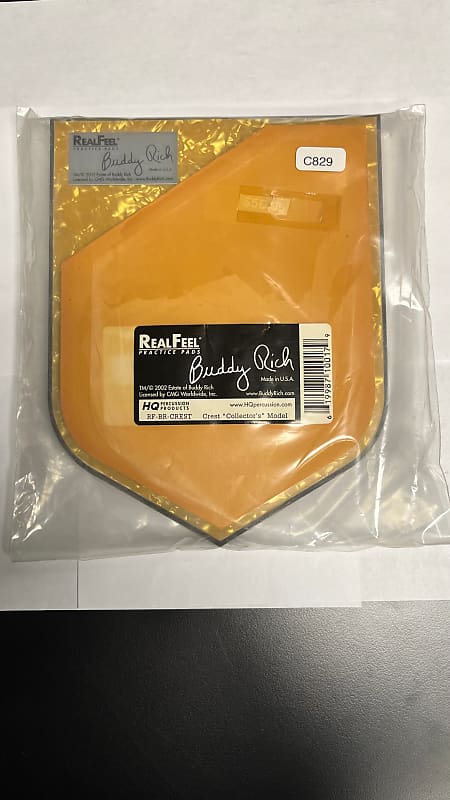 Vintage Buddy Rich Crest Practice Pad [c829] | Reverb