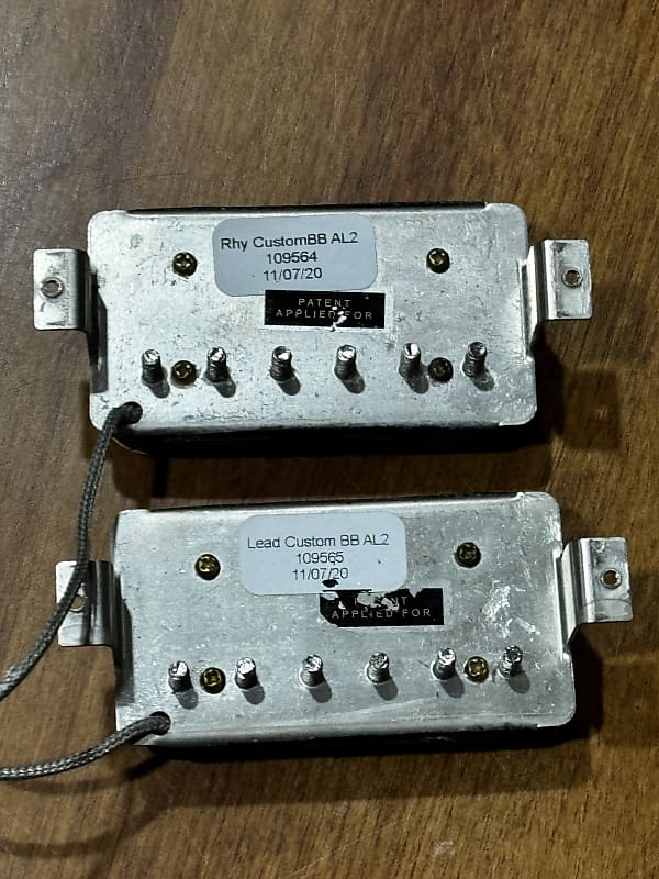 Gibson Humbucker Pickup Set from Slash LP Zebra Burstbucker | Reverb