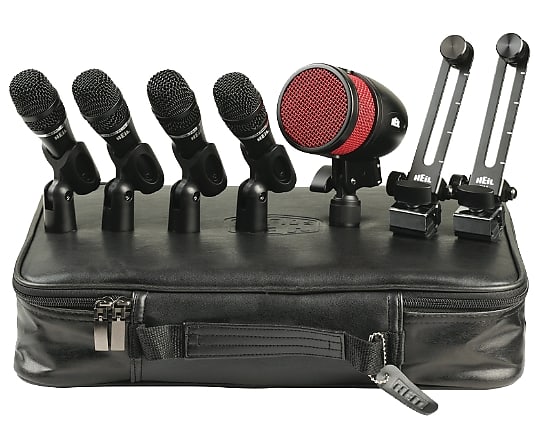 Heil HDK5 Drum Mic Kit Includes Four HMPPs, Two HH1s, One | Reverb