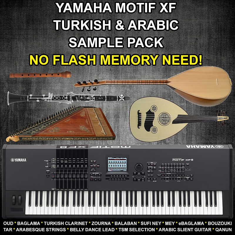 Yamaha Motif XF Turkish / Arabic & Middle East Sample | Reverb Canada