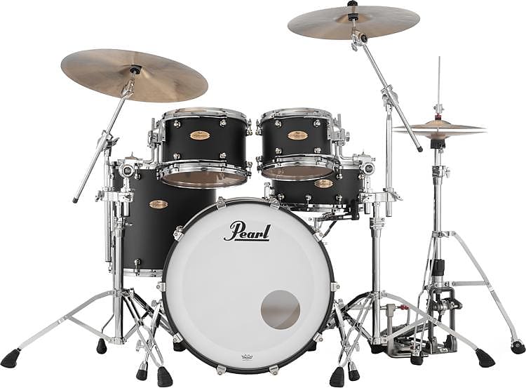 Pearl Reference One 4-piece Shell Pack - Matte Black | Reverb