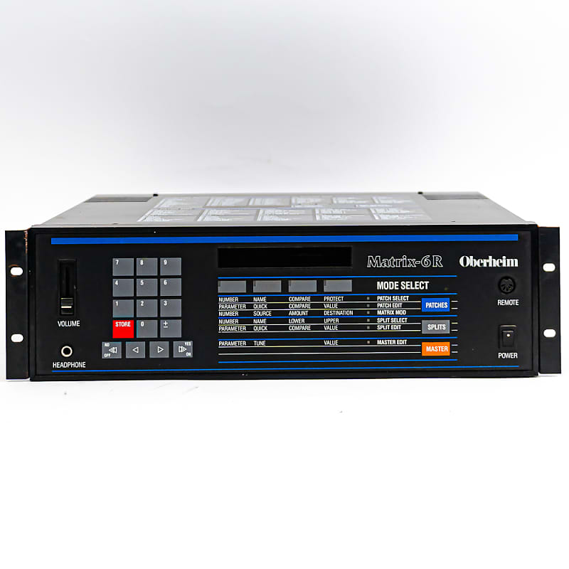 Oberheim Matrix-6R Vintage Rackmount Synthesizer w/ | Reverb Australia