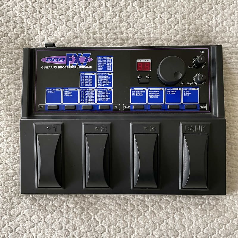 DOD FX7 Guitar Signal Processor and Preamp | Reverb