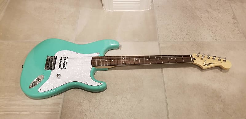 Tom Delonge Style Strat, Seafoam Green | Reverb