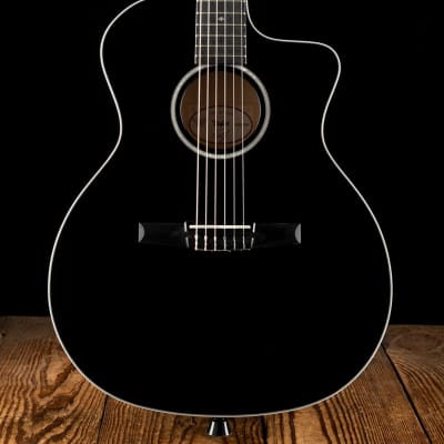 Taylor 214ce-N BLK DLX Special Edition - Black - Free | Reverb