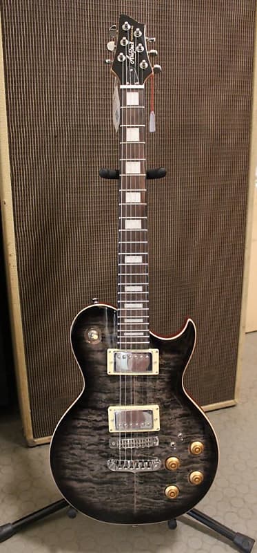 Aria PE 480 SBKB - Blackburst | Reverb