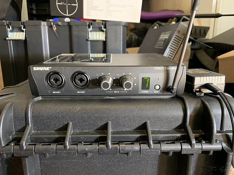 Shure PSM200 P2T Transmixer IEM transmitter H2 518-554 Mhz | Reverb