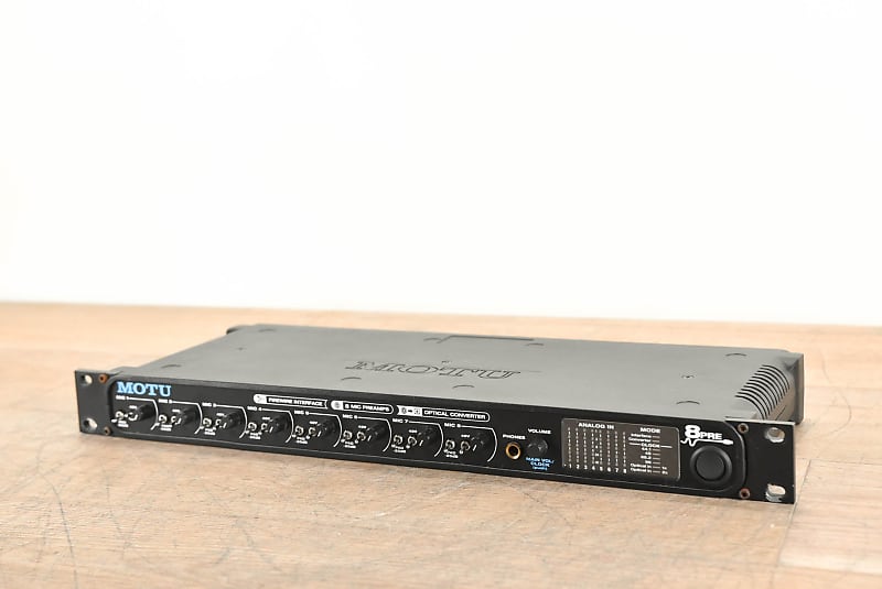 MOTU 8pre 16x12 FireWire Audio Interface with 8 Mic Inputs | Reverb