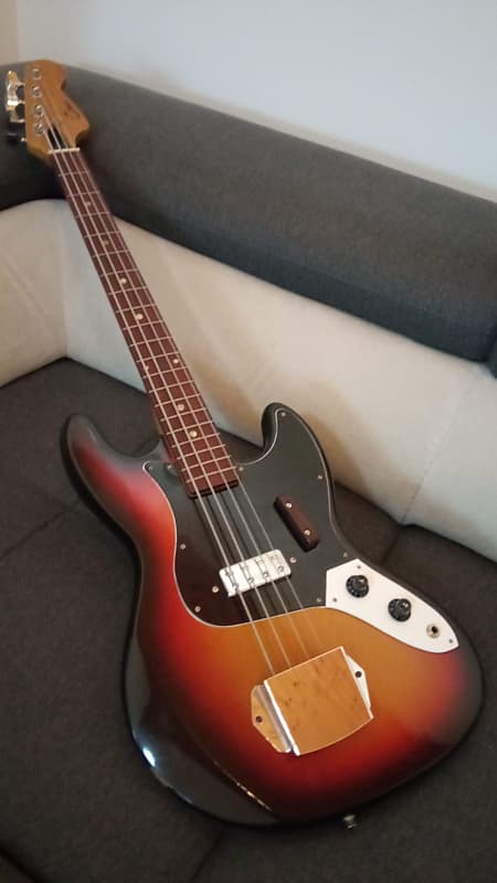 Cimar Jazz Bass 1979 Sunburst | Reverb