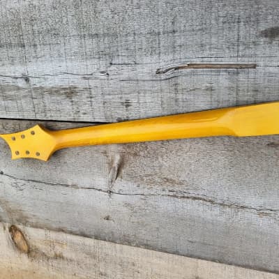 3X3 FLAME MAPLE SWANSONG ROSEWOOD ELECTRIC GUITAR NECK | Reverb