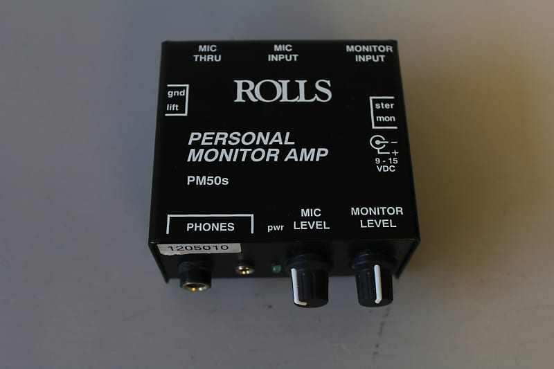Rolls Personal Monitor Amp PM50s | Reverb
