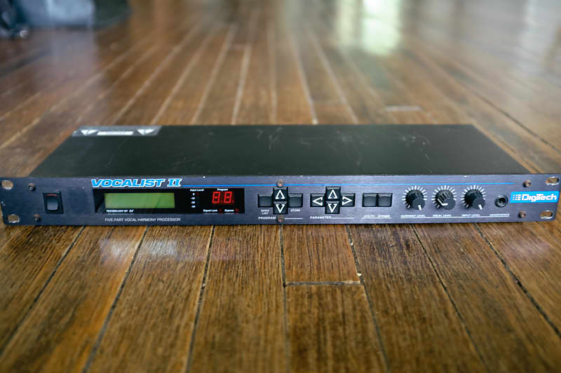 DigiTech Vocalist II, five part vocal harmony processor | Reverb