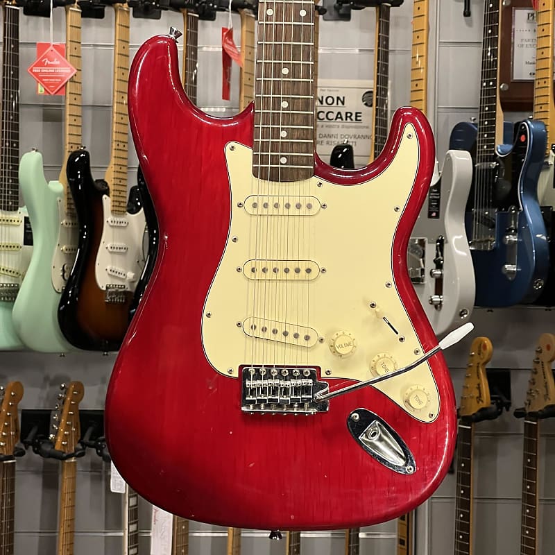 Squier Korea Stratocaster Red | Reverb