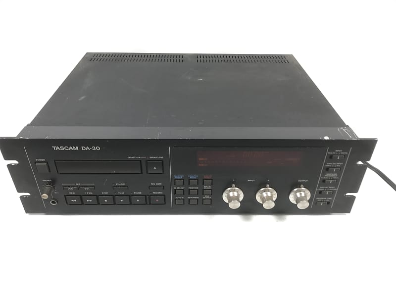 Tascam DA30 Rack Mountable DAT Recorder | Reverb