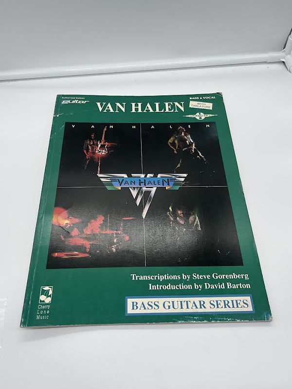 Van Halen "Van Halen" Bass and Vocal Tab Book | Reverb