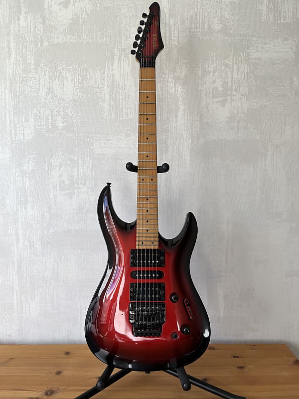Yamaha RGZ-IIM 1988-1989 - Red Black burst | Reverb