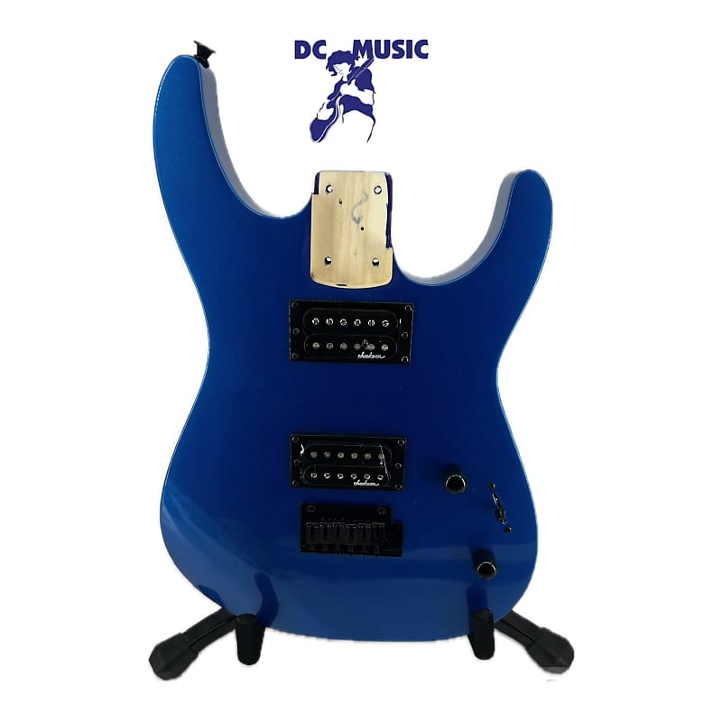 Jackson JS11 DK Electric Guitar Loaded Body - Metallic Blue | Reverb