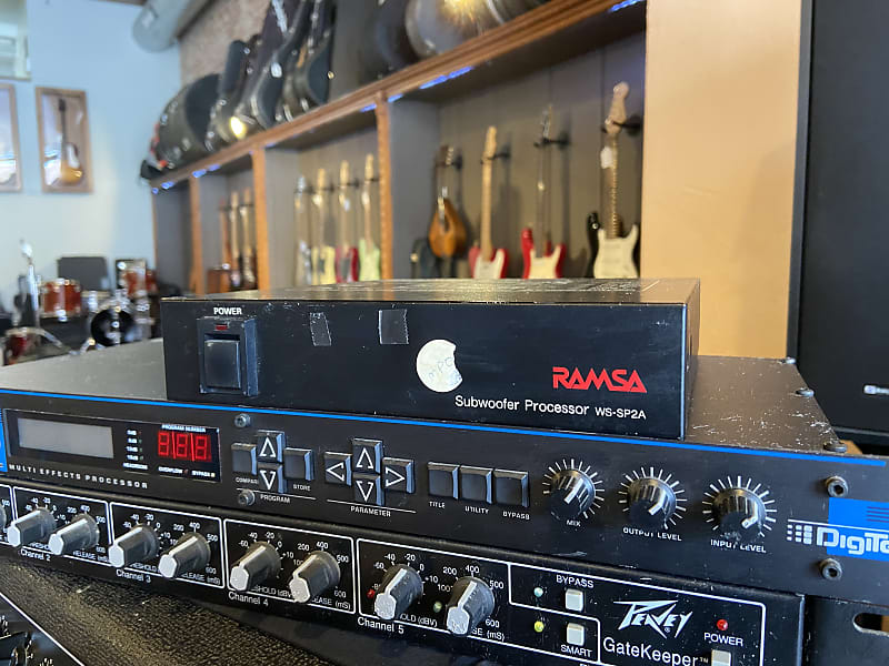 ramsa subwoofer processor ws-spa2 active crossover | Reverb
