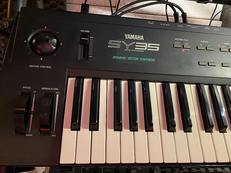 Yamaha SY35 90s - Black | Reverb