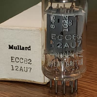 Mullard PAIR ECC82 12AU7 valve tube 1952 | Reverb