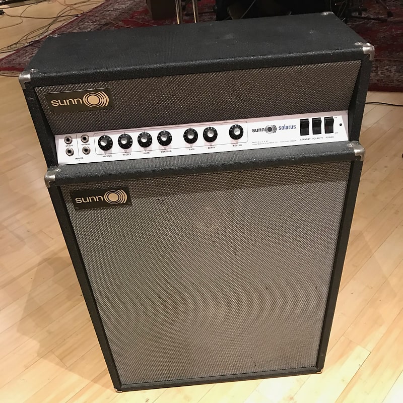 Sunn Solarus 1968 40-Watt Guitar combo amplifier Silverface | Reverb