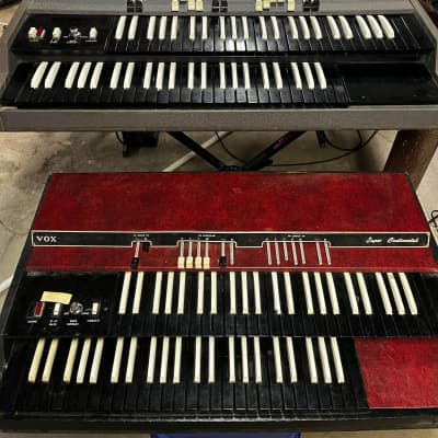 2 Vox Super Continental combo organs (1 working, 1 parts) | Reverb
